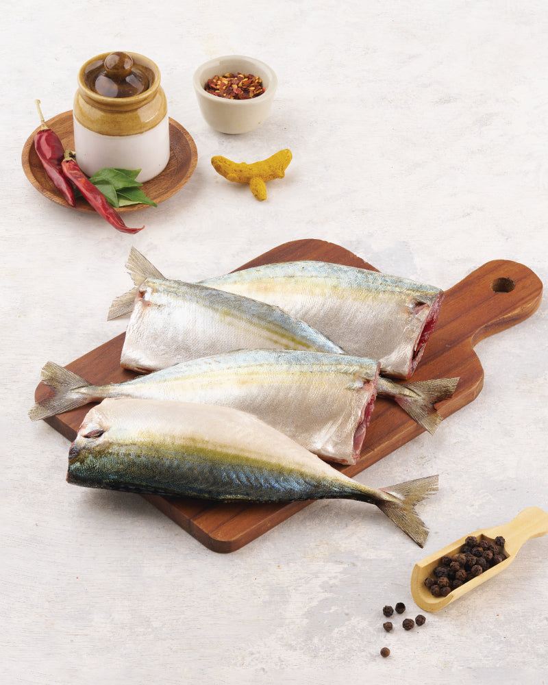 Mackerel Whole Cleaned without Head - 500 gm – The Better Chicken